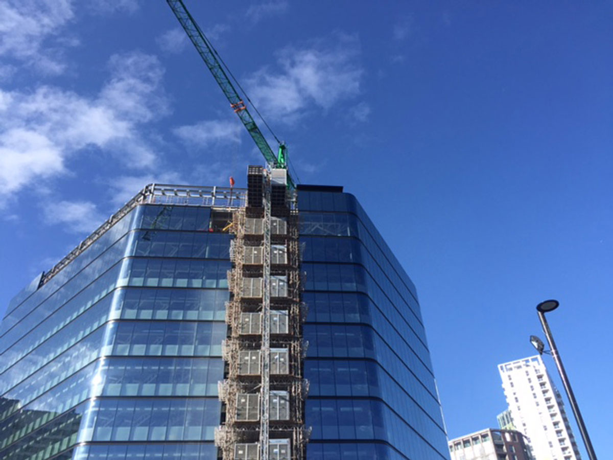 Greengates building 101, Deansgate, Manchester - Millfield Composites